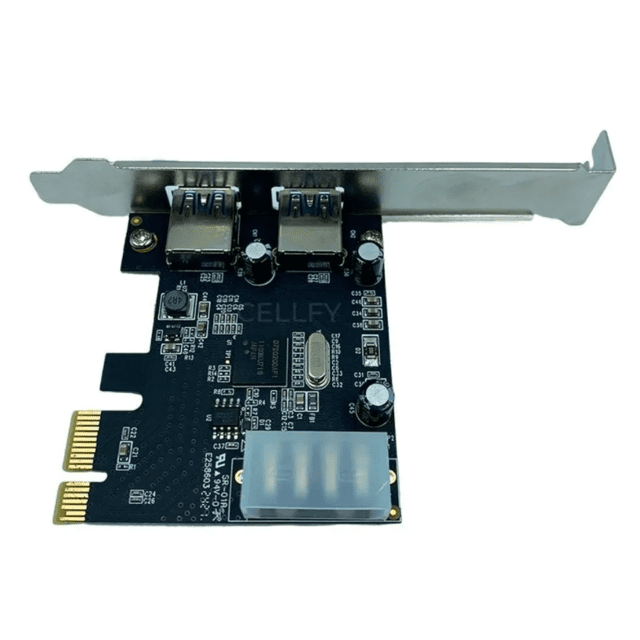 PLACA PCI-E USB 3.0 C/ 2 PORTAS TRANSFERÊNCIA DADOS 5GBPS | ND.com
