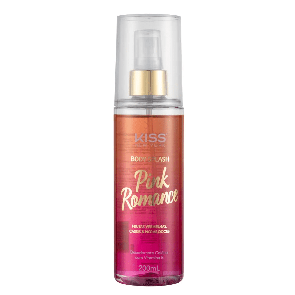 Body Splash Pink Romance - Kiss New York | Look at Me Cosmetics