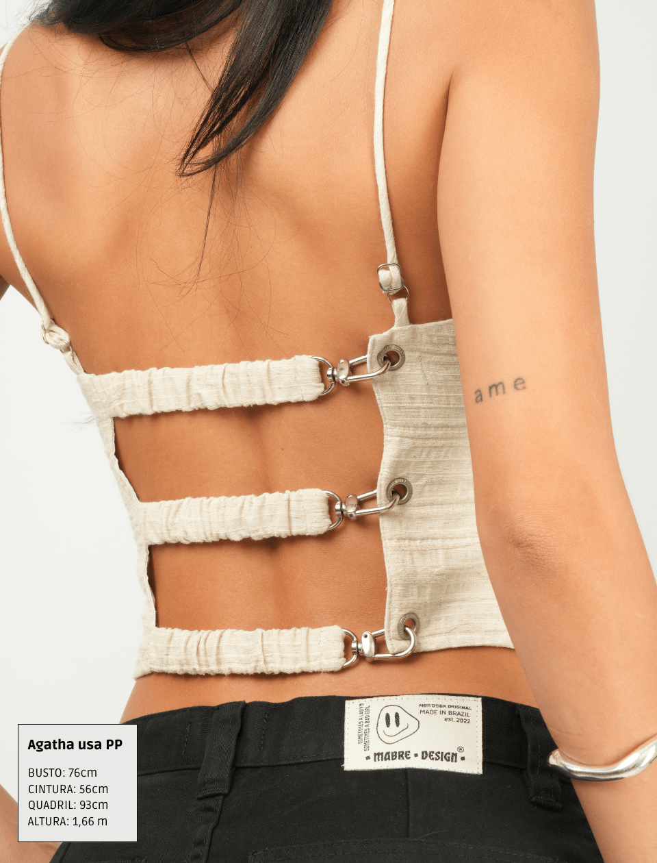 BLUSA JUTHA LINHO CRU | MABRE