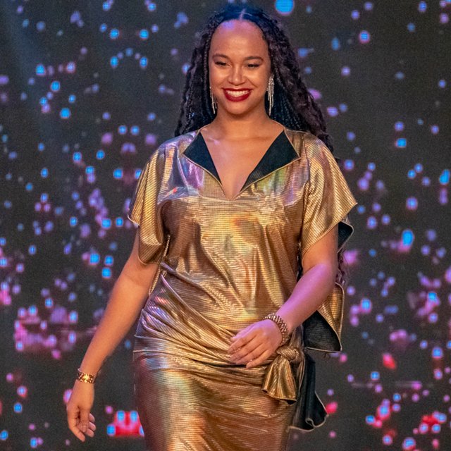 Galabya Metalizada Mosaico | Loja Shimmie