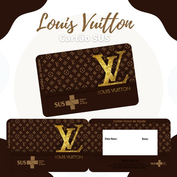 Cartão do SUS Personalizado - Adulto | Vida e Arte Personalizados