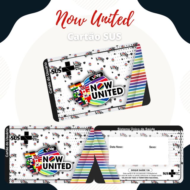 Cartão do SUS Personalizado - Meninas | Vida e Arte Personalizados