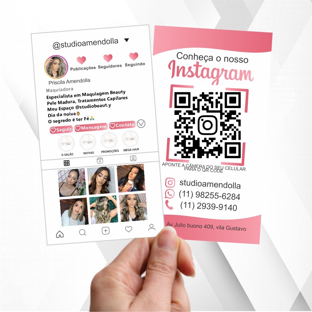 Cartão Feed - Instagram | PLANETA PRINT ADESIVOS