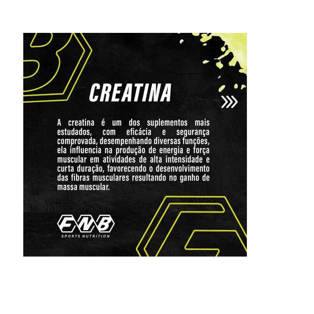 Creatina Monohidratada 300g FNB SPORTS NUTRITION | B2R Magazine