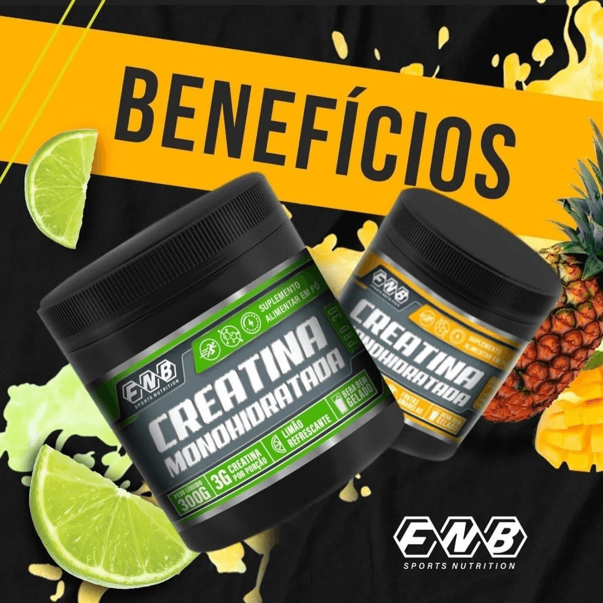 Creatina Monohidratada 300g FNB SPORTS NUTRITION | B2R Magazine