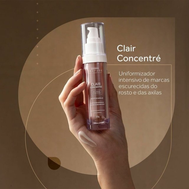 Profuse Clair Concentré Gel Creme Clareador Para Rosto e Axilas 30g ...