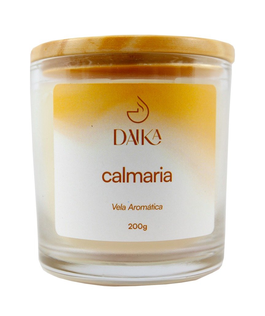 Vela Aromática Daika Calmaria - 200g | Daika Shop
