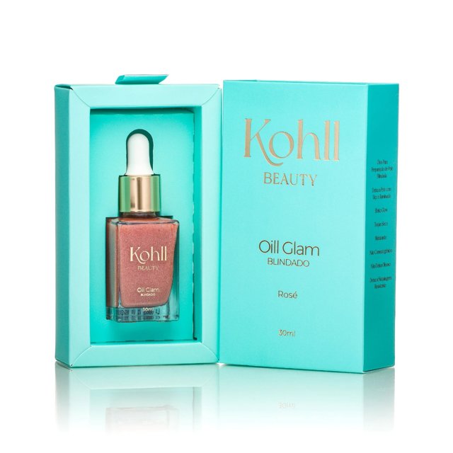 Oill Glam Blindado Rose Kohll Beauty | Paula Lima Store