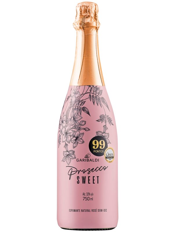 Espumante Garibaldi Prosecco Rosé Sweet 750 ml | Vino Verace