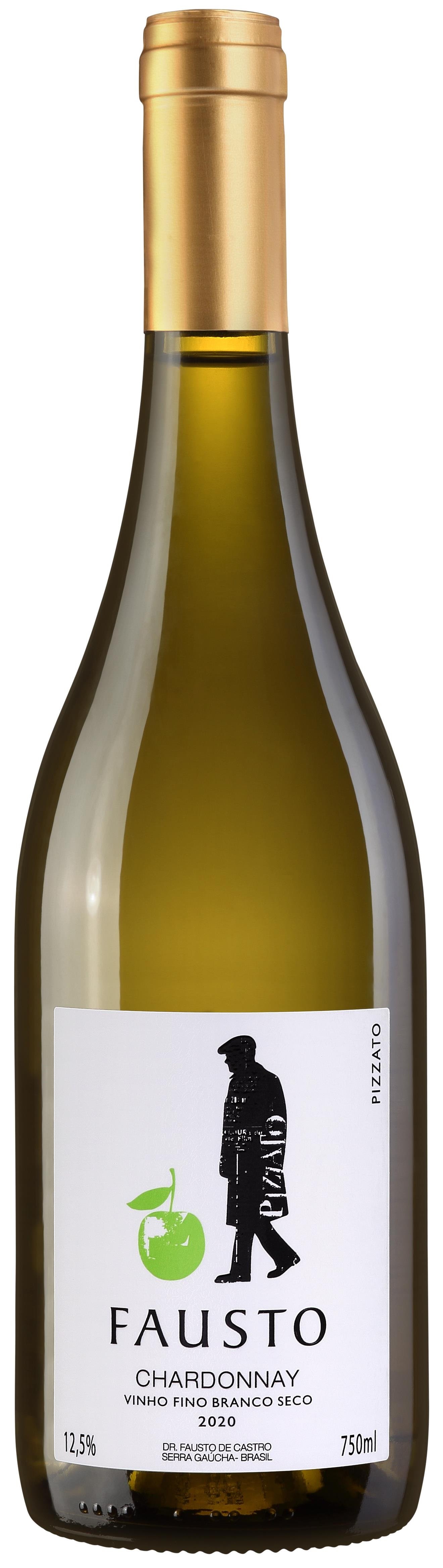 Vinho Fausto de Pizzato Chardonnay 750 ml | Vino Verace