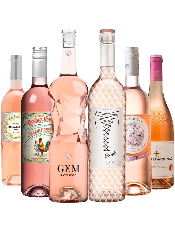Kit Vinhos Franceses Rosé com 6 garrafas | Vino Verace