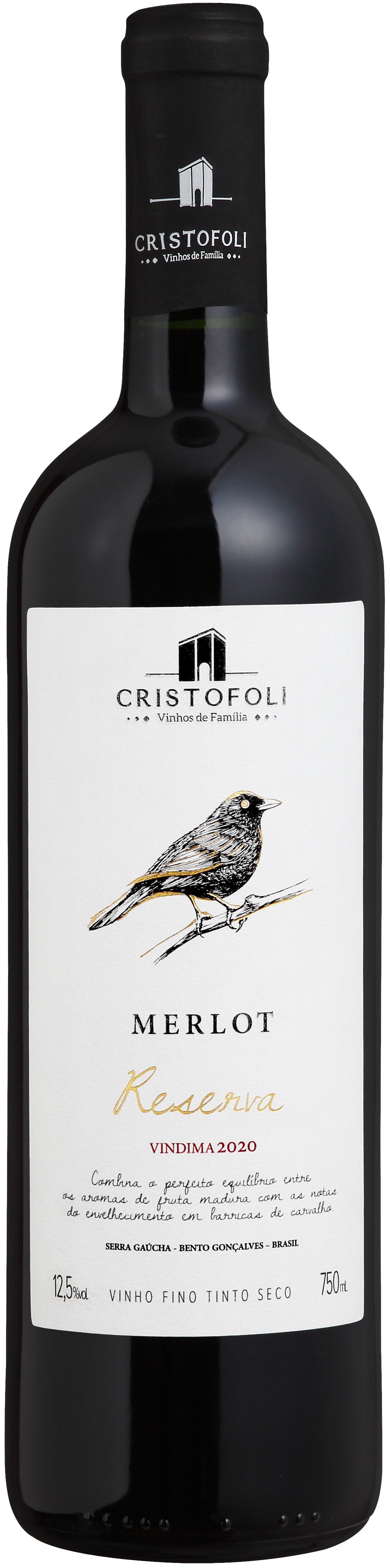 Vinho Cristofoli Reserva Merlot 750 ml | Vino Verace