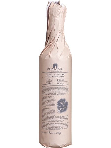 Vinho Cristofoli Sangiovese Rosé 750 ml | Vino Verace