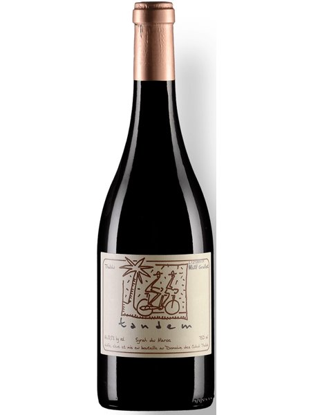 Vinho Domaine Ouled Thaleb Tandem Syrah du Maroc 750 ml | Vino Verace