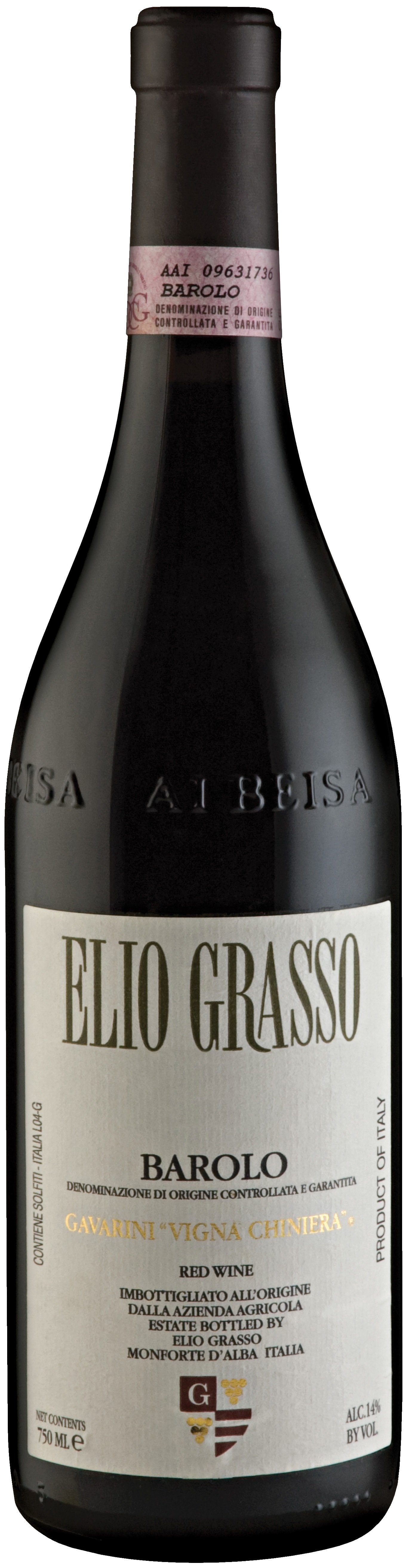 Vinho Elio Grasso Gavarini Vigna Chiniera Barolo DOCG 750 ml | Vino Verace