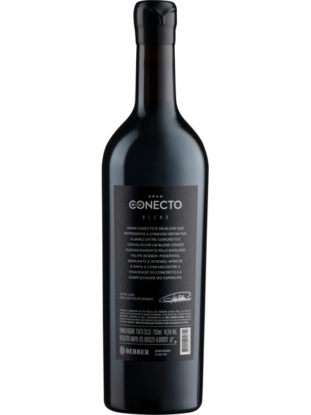 Vinho Família Bebber Conecto Gran Blend 750 ml | Vino Verace