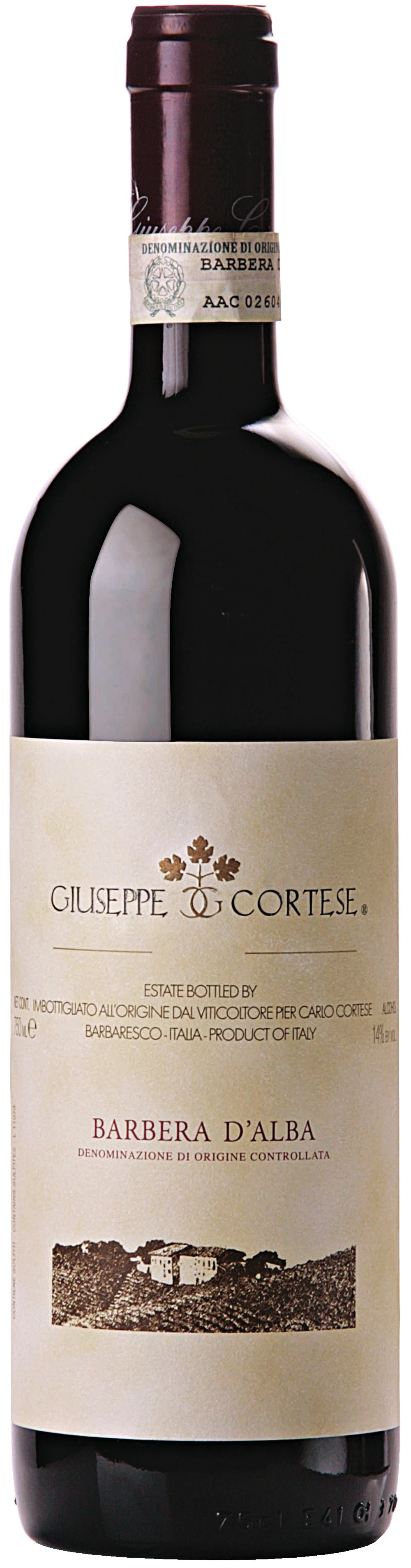 Vinho Giuseppe Cortese Morassina Barbera D'Alba DOCG 750 ml | Vino Verace