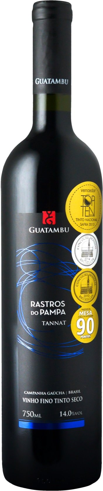 Vino Verace | Vinho Guatambu Rastros do Pampa Tannat 750 ml | Vino Verace