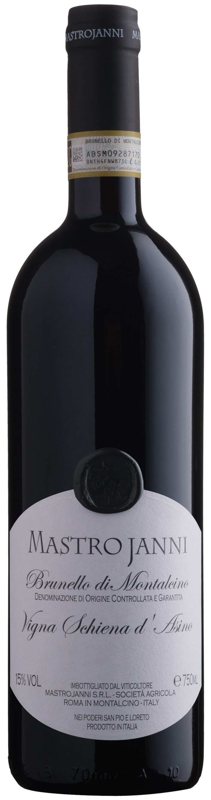 Vinho Mastrojanni Brunello Di Montalcino Vigna Schiena D'Asino DOCG 750 ...