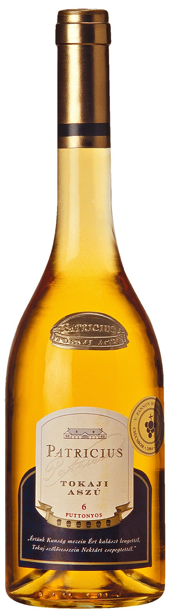 Vinho Patricius Tokaji Aszú 6 Puttonyos 500 ml | Vino Verace