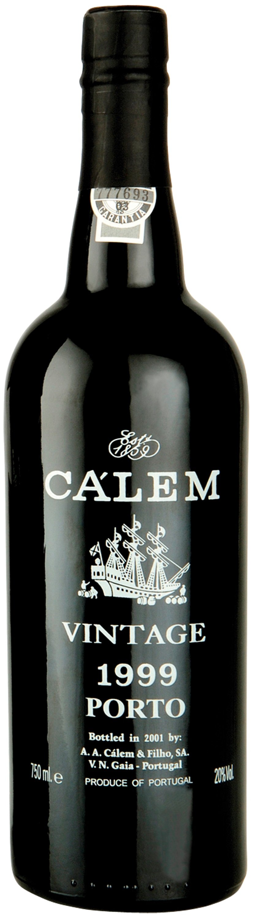 Vinho Porto Cálem Porto Vintage 1999 750 ml | Vino Verace