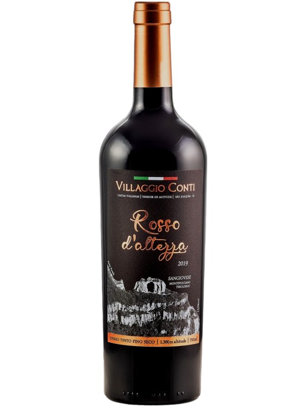 Vinho Villaggio Conti Rosso D'Altezza Sangiovese 750 ml | Vino Verace