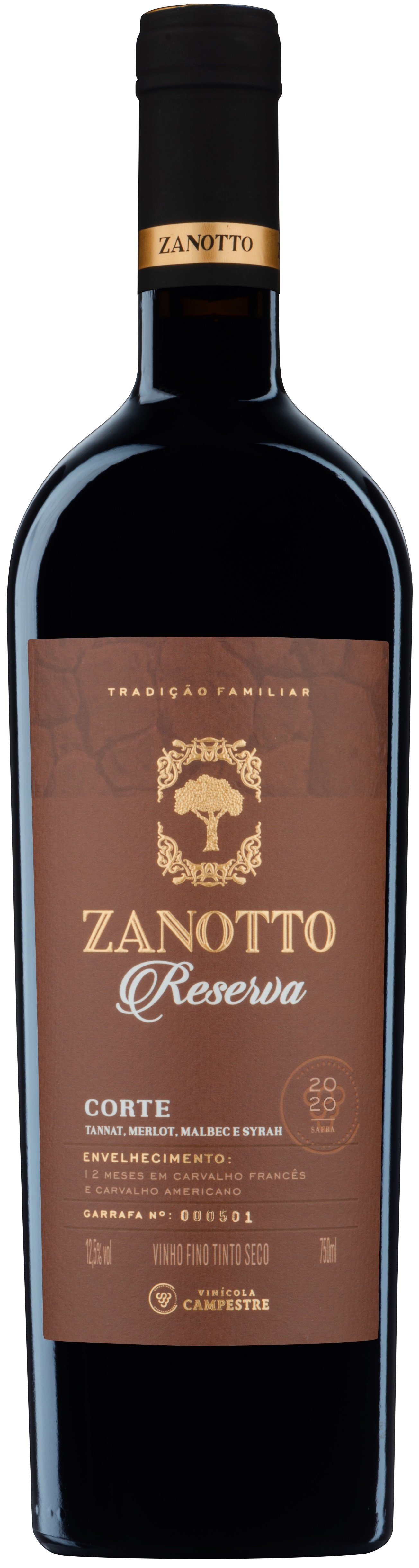 Vinho Zanotto Reserva Corte 750 ml | Vino Verace