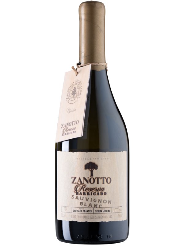 Vinho Zanotto Reserva Sauvignon Blanc Barricado 750 ml | Vino Verace