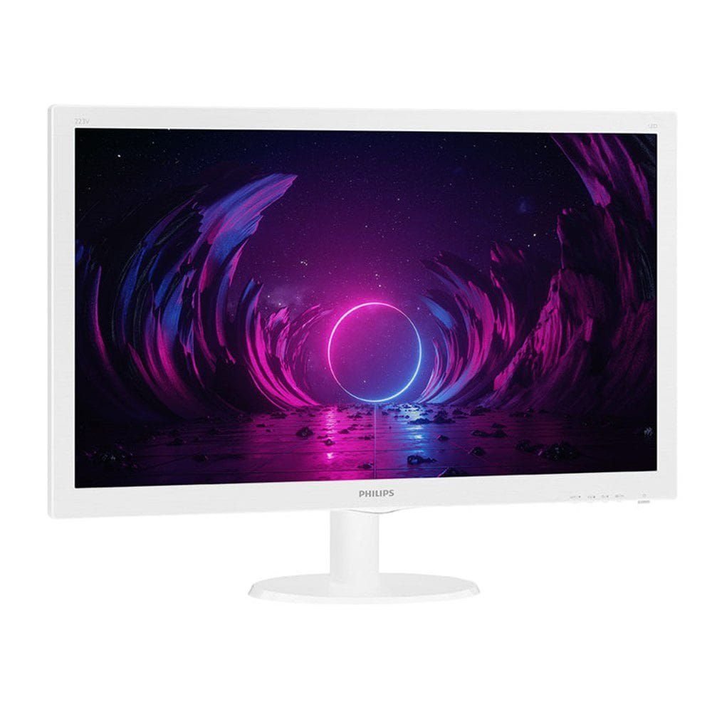 Monitor Philips LED 21.5´, Full HD, Widescreen, HDMI, VGA, Branco ...
