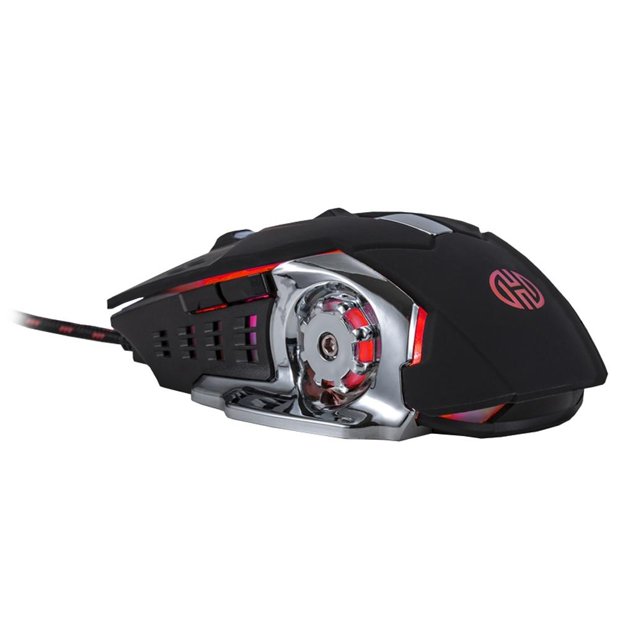 Mouse Gamer Hoopson, RGB, 6 Botões, 2400DPI - GT-1100 | INFO 2000