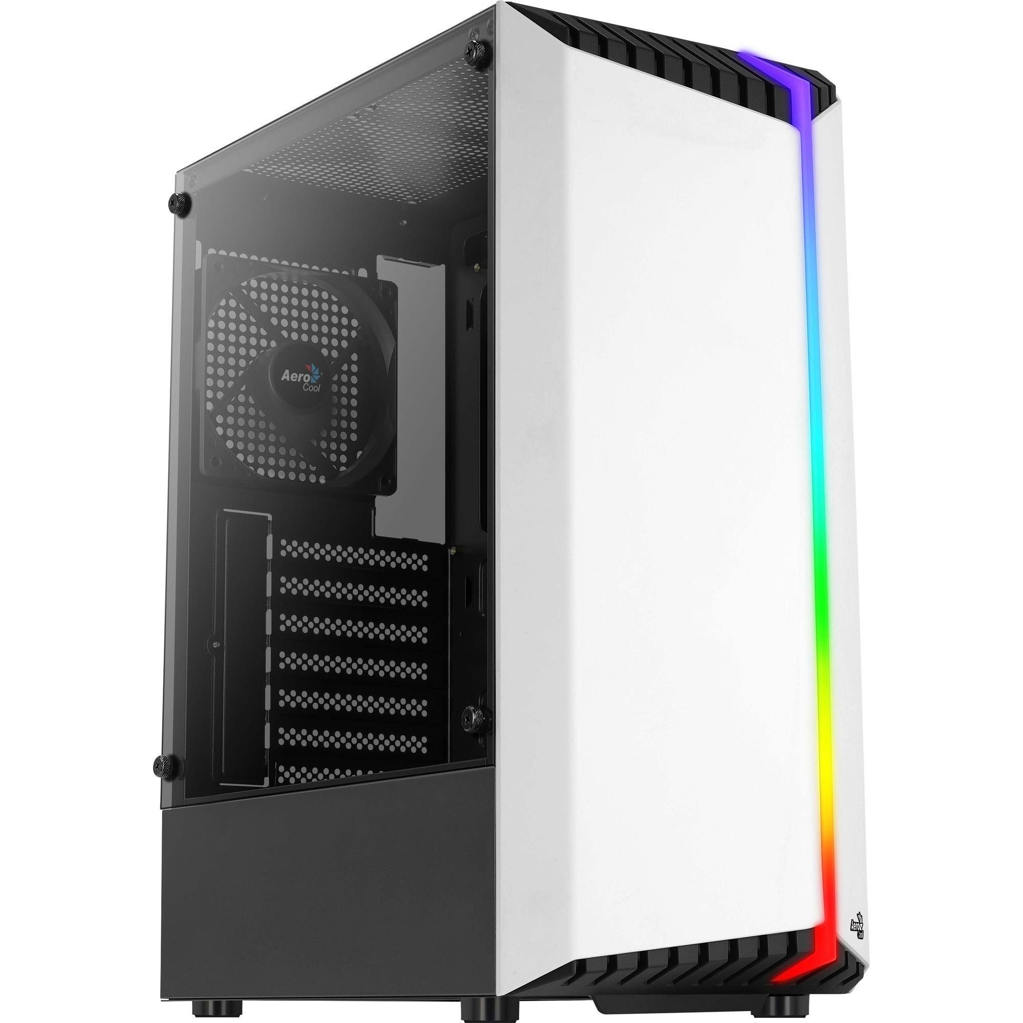 Gabinete Gamer Aerocool Bionic, V1, Mid Tower, RGB, Vidro Temperado ...