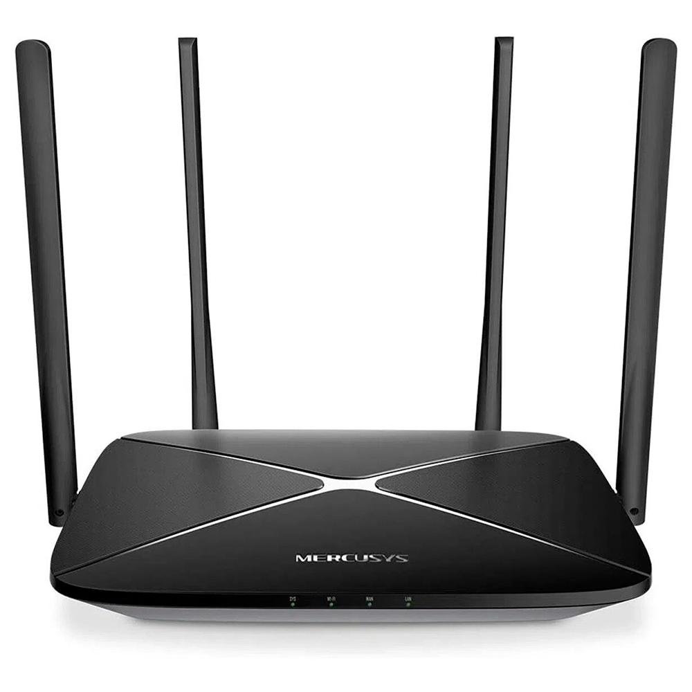 Roteador Mercusys AC1200, Dual Band, 4 Antenas - AC12G | INFO 2000