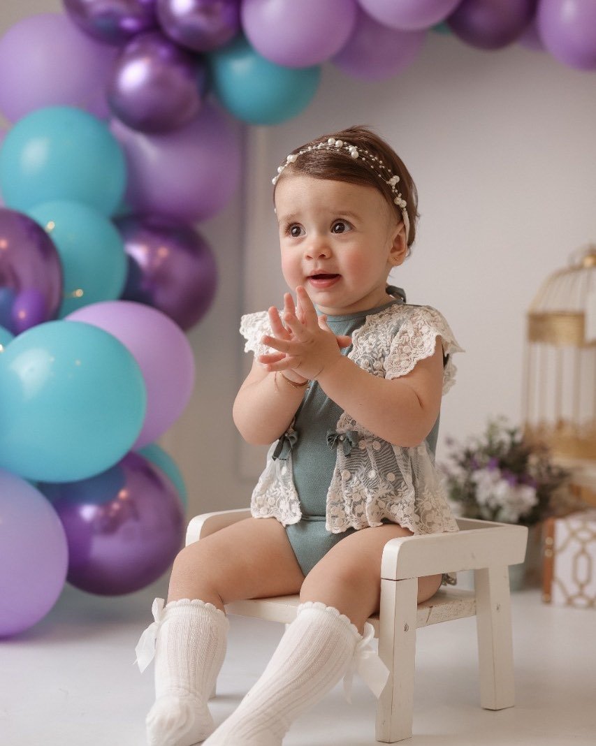 Cadeirinha Mimosa Branca Pátina | Newborn Acessórios