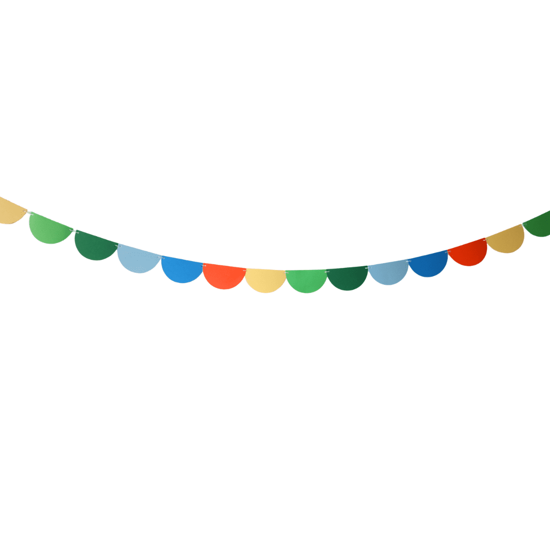 Bandeirola Mini Meia Lua - Dinossauro Colorido | 🎉 OPA Festas ...