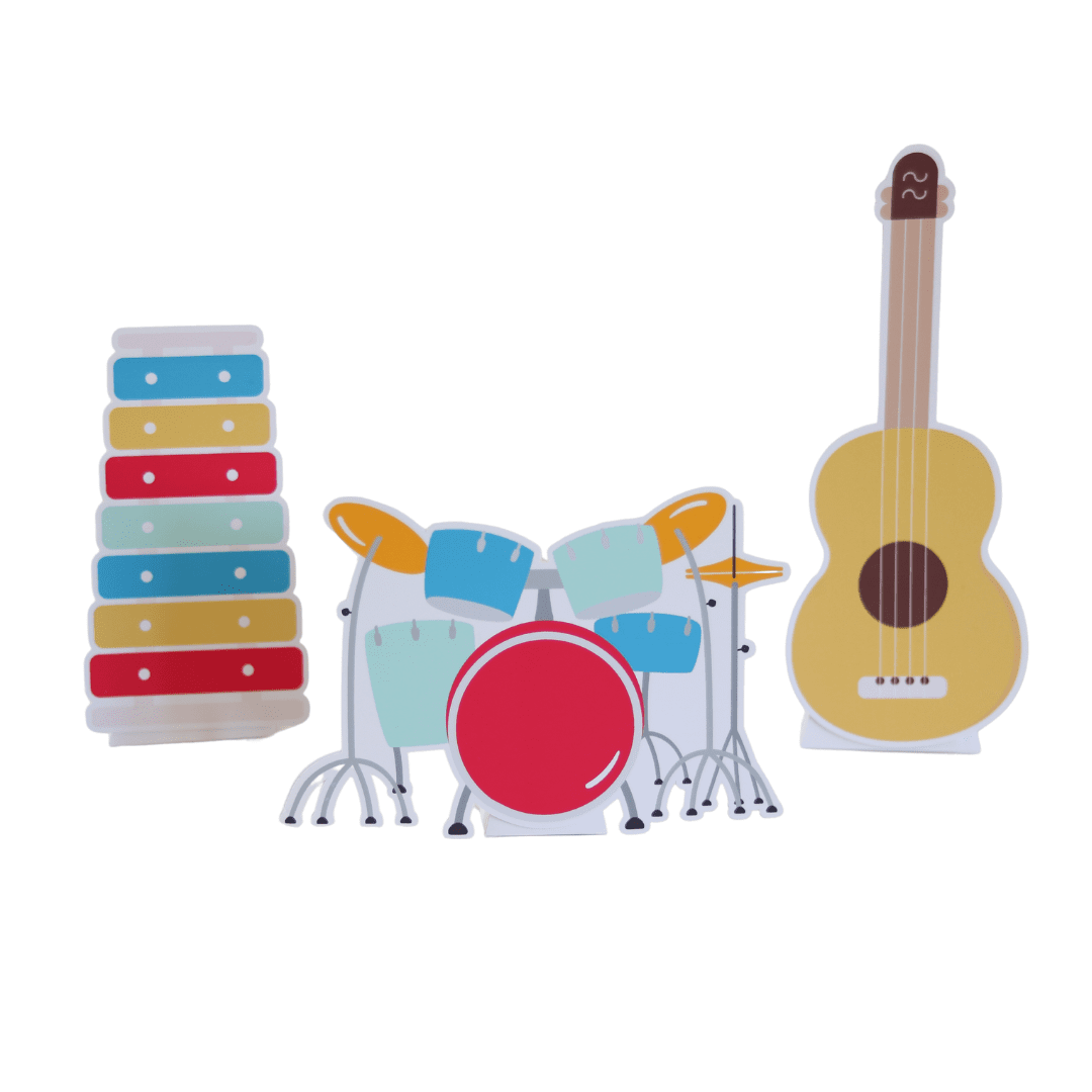 - Totem de Mesa - 3 unidades - Música | 🎉 OPA Festas | Decoração ...