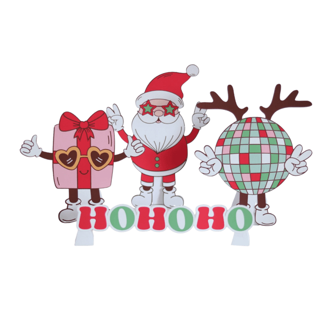 Totem de Mesa Natal | 🎉 OPA Festas | Decoração Criativa e Prática para ...