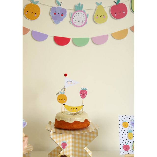 - Bandeirola Mini Meia Lua Colorida | 🎉 OPA Festas | Decoração Criativa ...