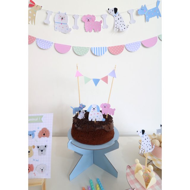 - Bandeirola Mini Meia Lua - Cachorros Divertidos | 🎉 OPA Festas ...