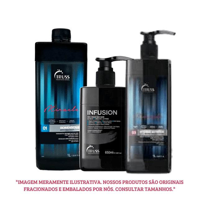Kit Tratamento Truss Infusion Completo | OF BEAUTY