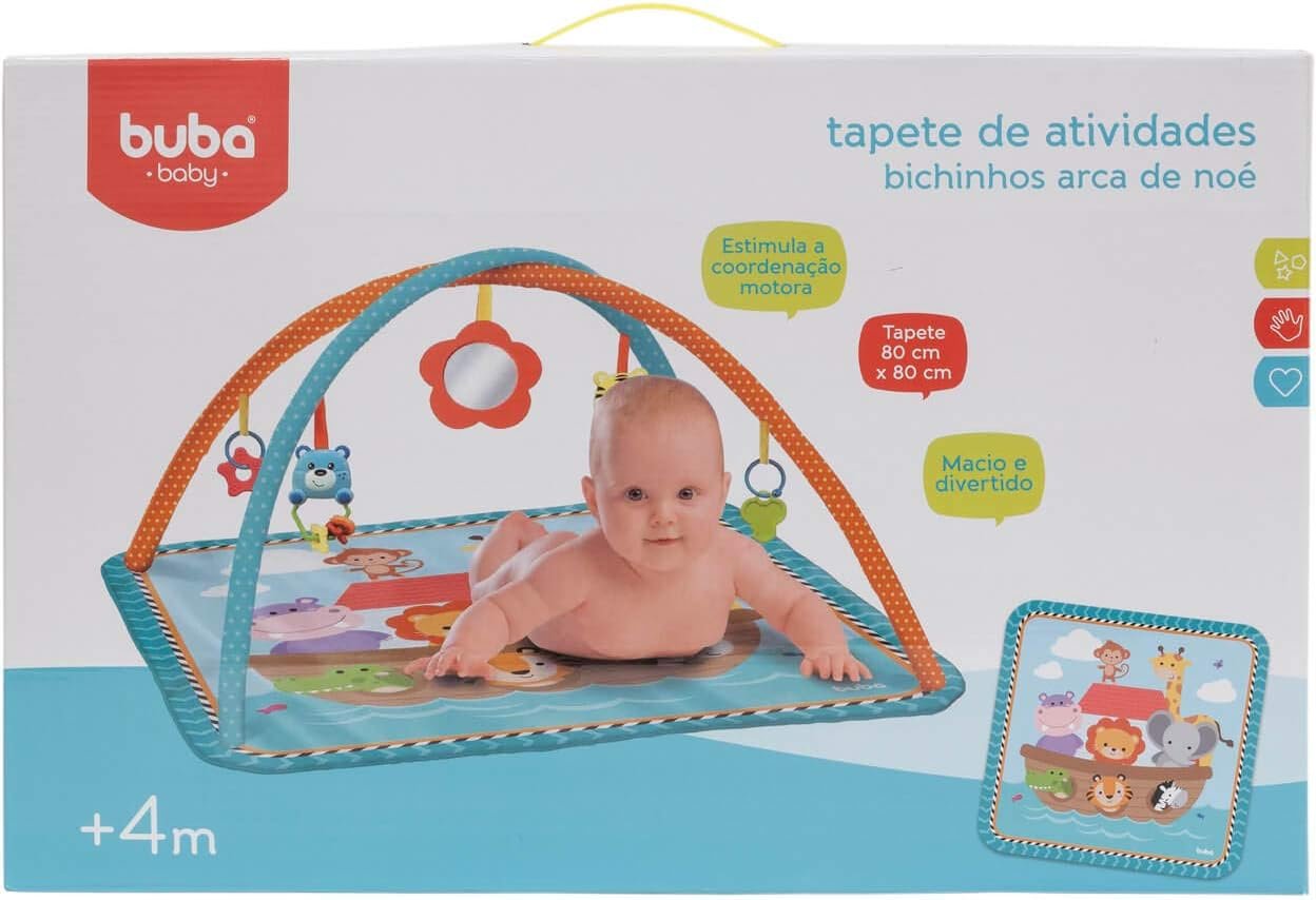 Tapete Atividades Bichinhos Arca de Noé | Imagine Brinquedos Educativos
