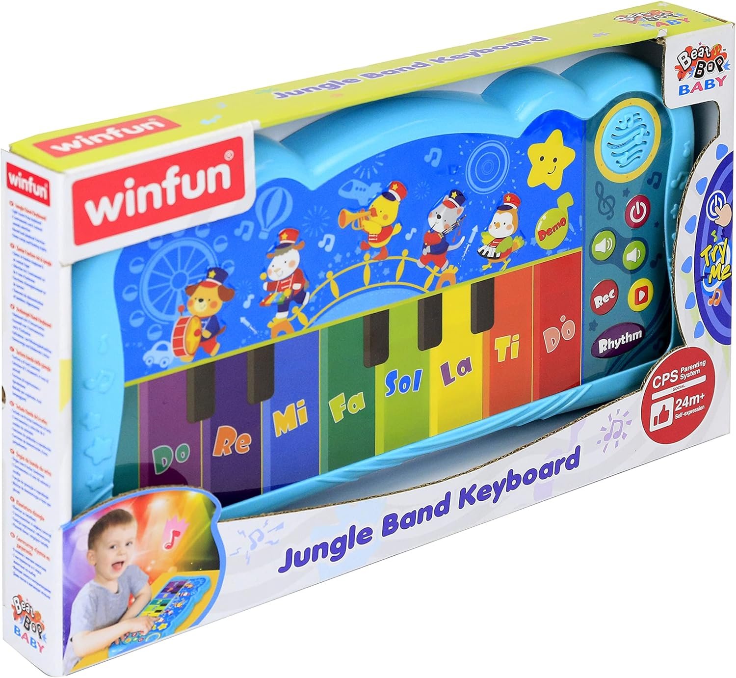 Teclado Banda da Selva | Imagine Brinquedos Educativos