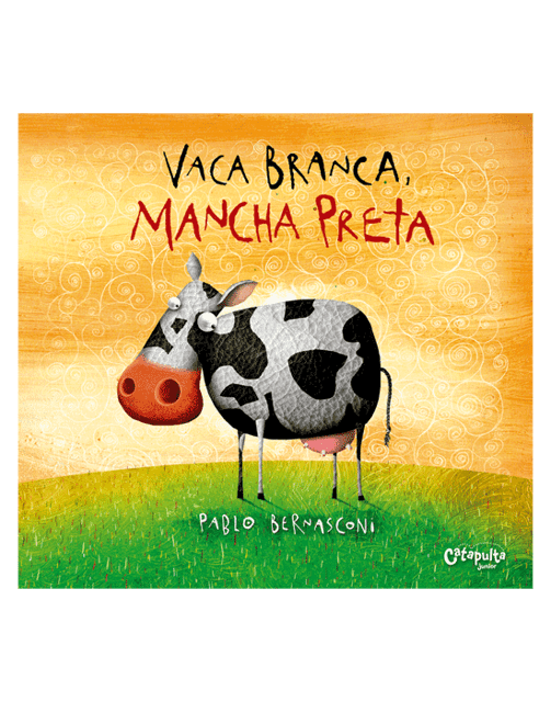 Livro Vaca branca, mancha preta | Imagine Brinquedos Educativos