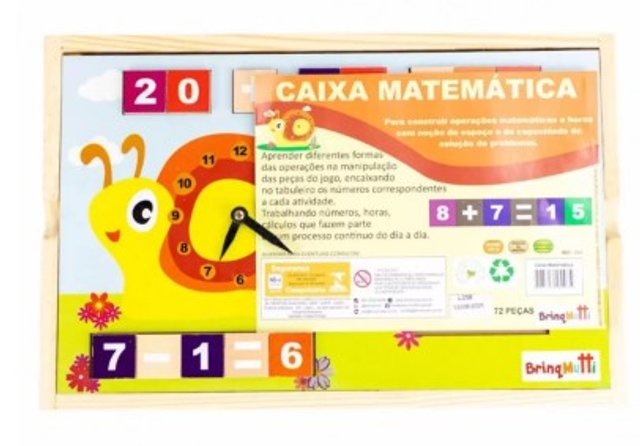 Caixa Matemática | Imagine Brinquedos Educativos