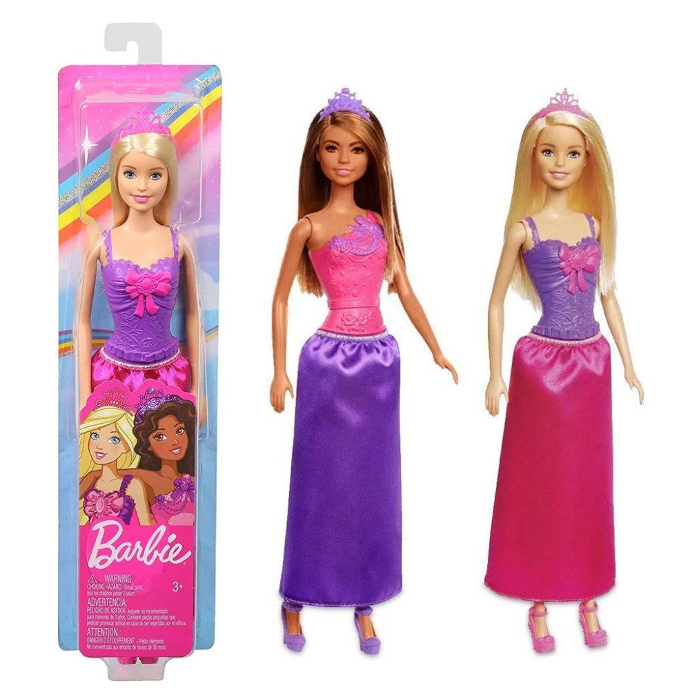 Barbie Princesas Básicas Sortimento | Imagine Brinquedos Educativos