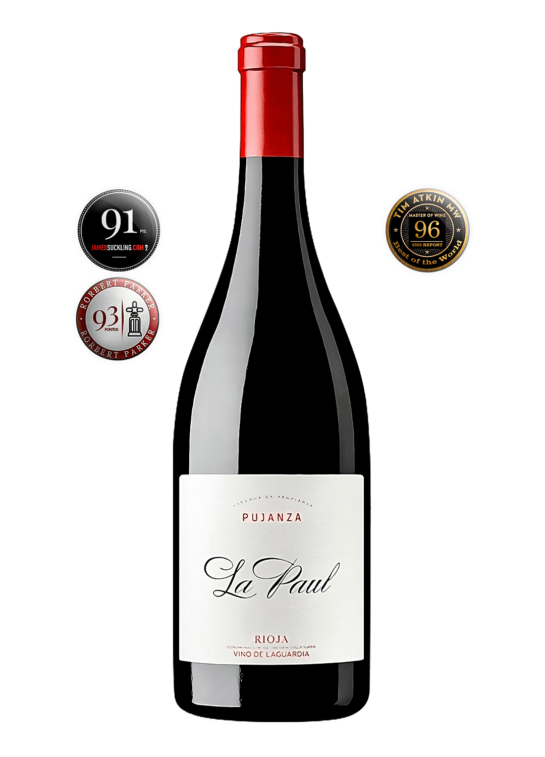 Vinho Espanhol Pujanza La Paul Tinto 2018 750ml | Owlwine