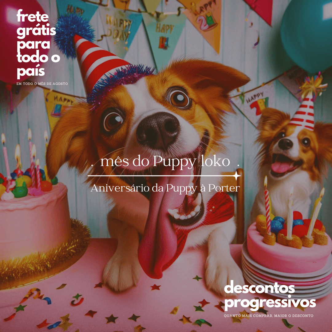 Puppy à Porter - Moda Pet | Carinho e Conforto para o seu Pet