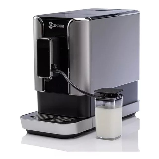 Cafeteira Expresso Spidem Máquina de Café Espresso em Grãos 110v ...