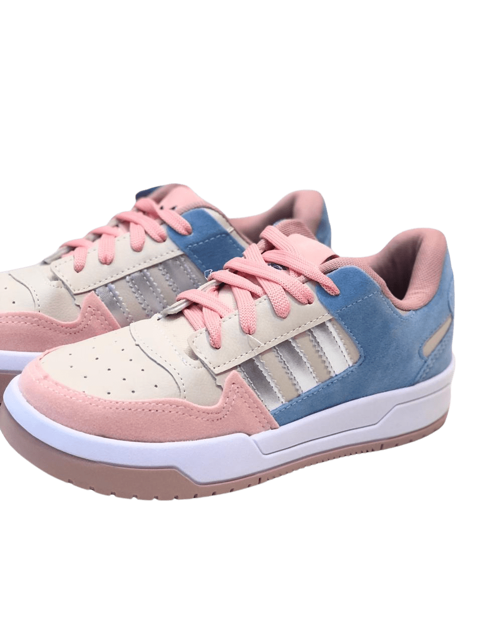 Tênis rosa e azul | Grandfino calçados