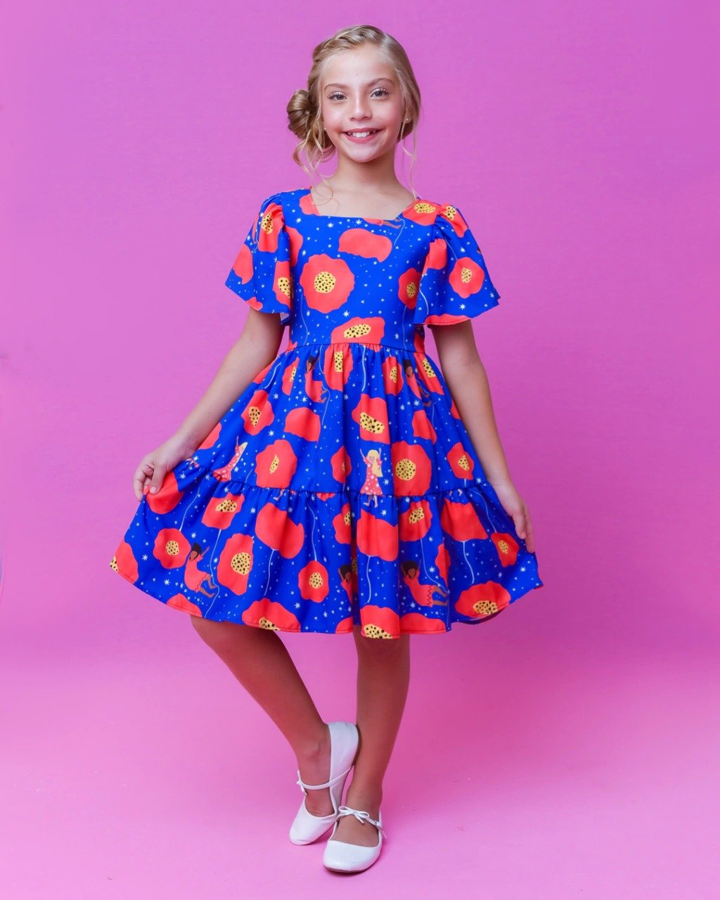Vestido Liz Azul | AIMER