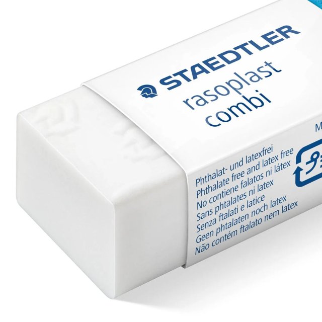 Borracha técnica RASOPLAST combi 526 bt30 - STAEDTLER | Papelaria da Sa